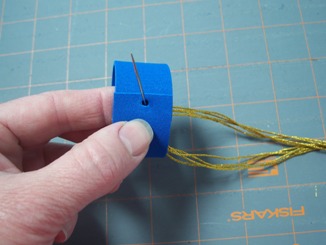 Napkin Ring Craft Idea for Graduation Parties