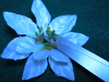 Poinsettia pins, Flower Pin Craft for Christmas