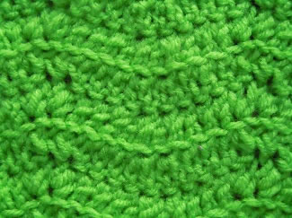 ridged chevron crochet stitch; crochet pattern